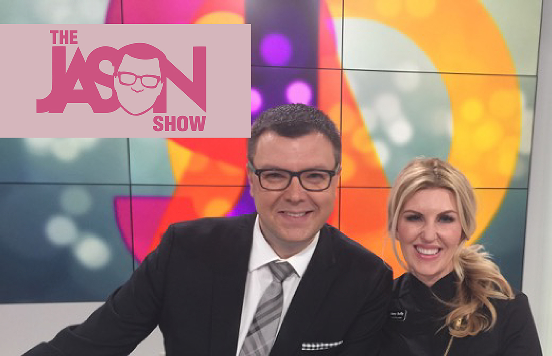 Amy Dishes on the Jason Show - Jett Beauty